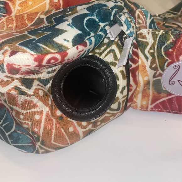 Bags | Portovino Swankey Terracotta Beverage Tote With Hidden Insulated ...